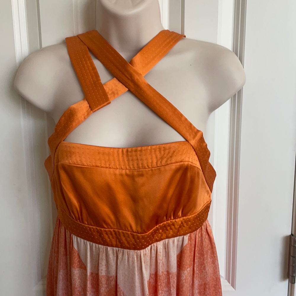 Max Studio/Leon Max Limited Edition Silk Dress Sz0 - Gem